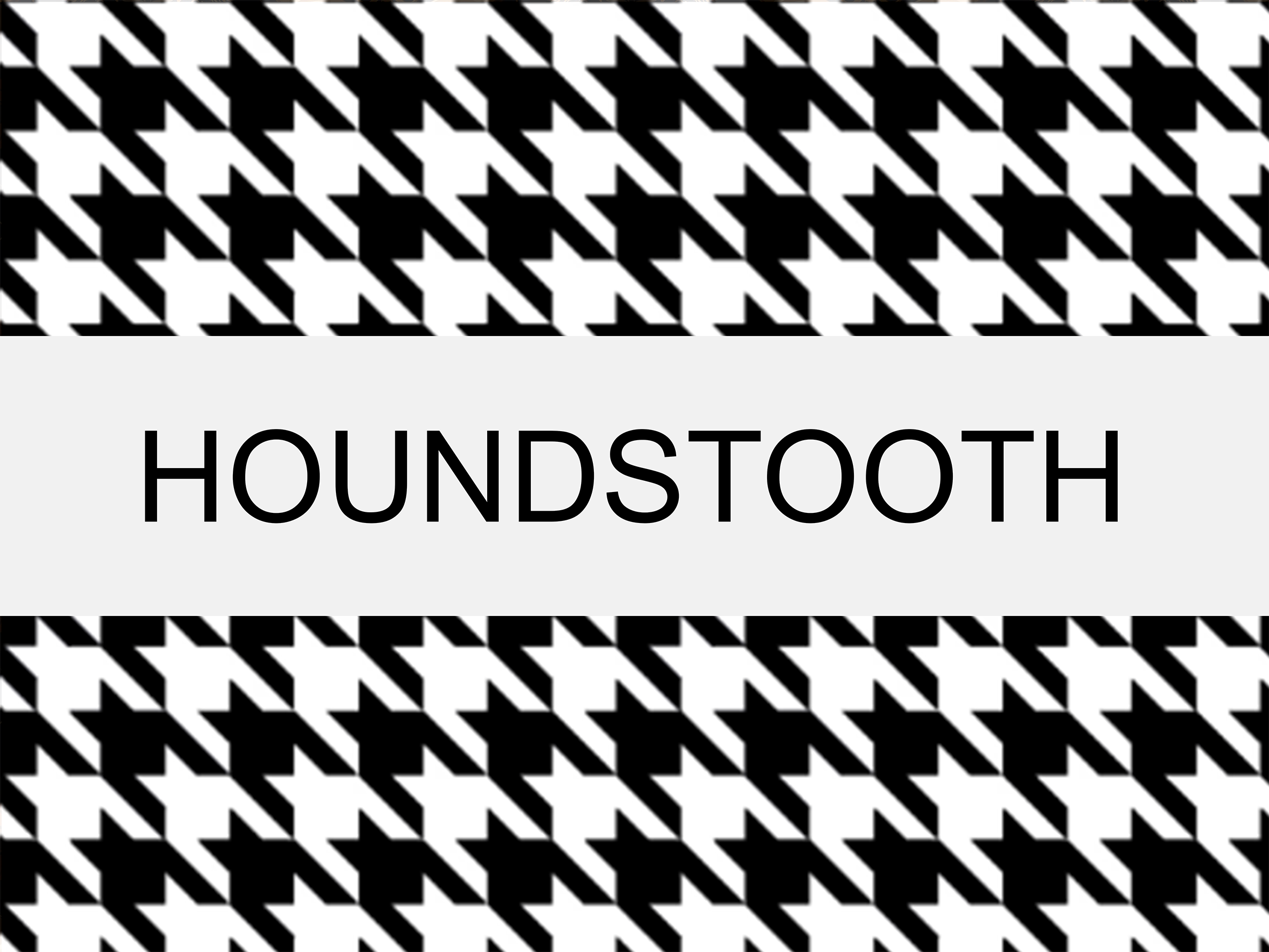 Houndstooth – Tasha's Top Frames Inc