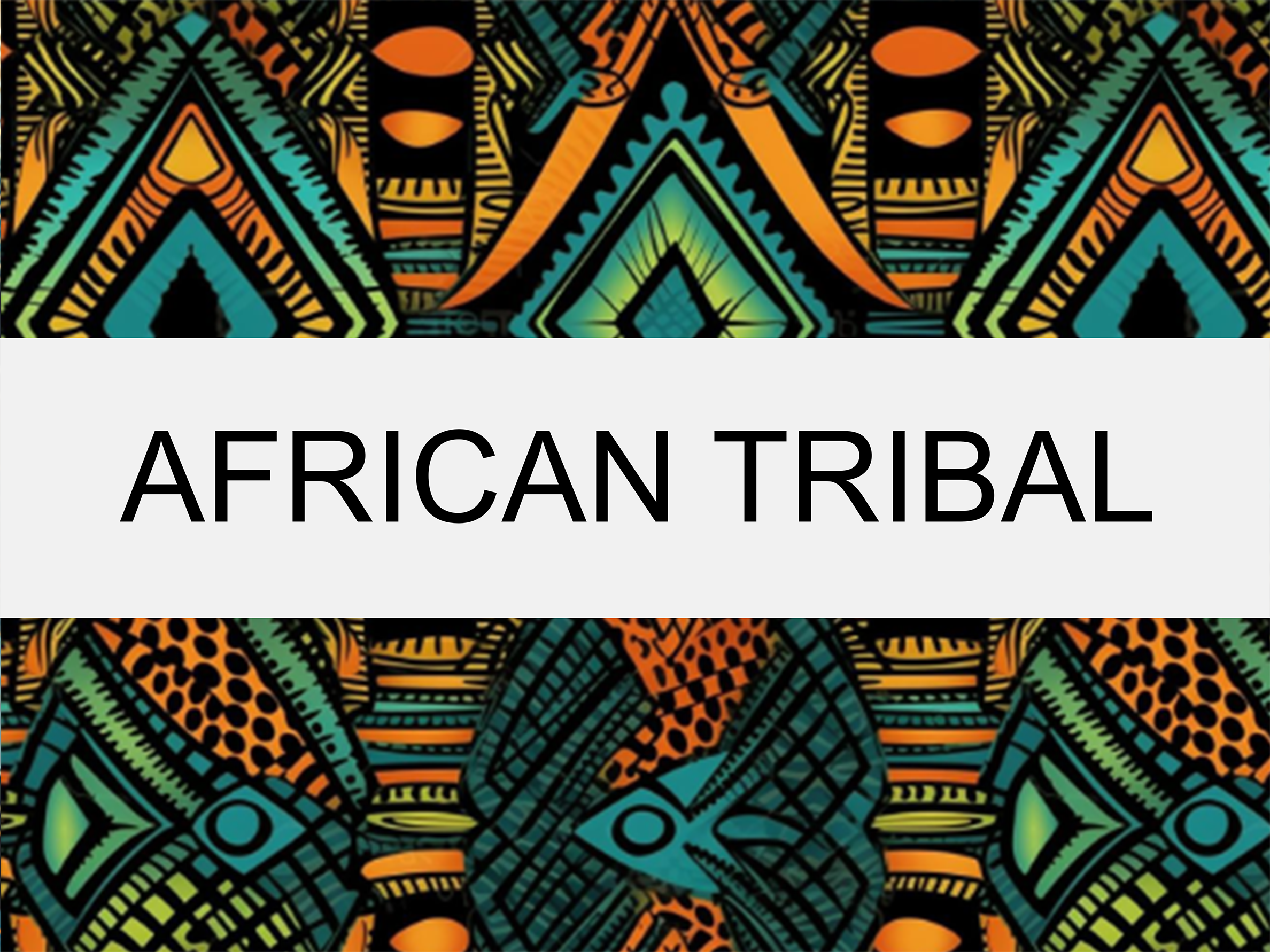 African Tribal Collection – Tasha's Top Frames Inc