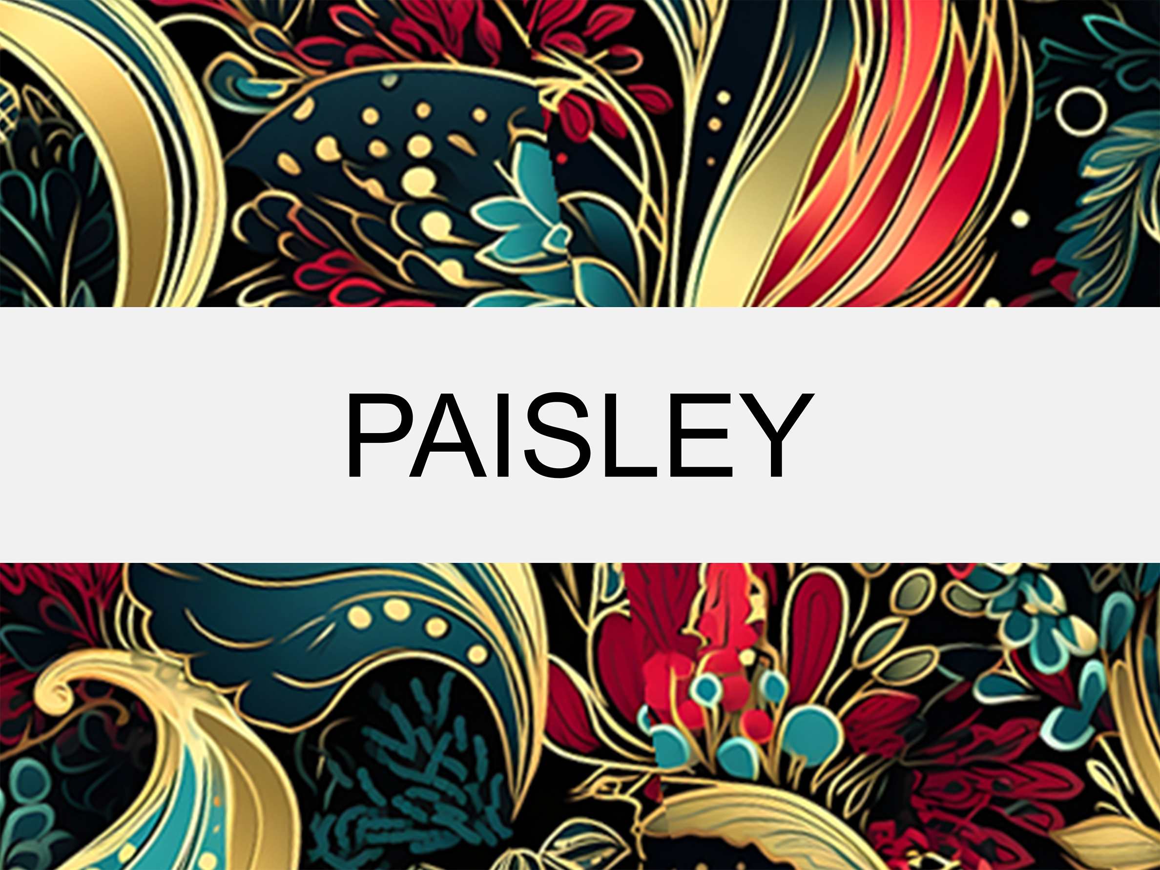 Paisley Collection – Tasha's Top Frames Inc